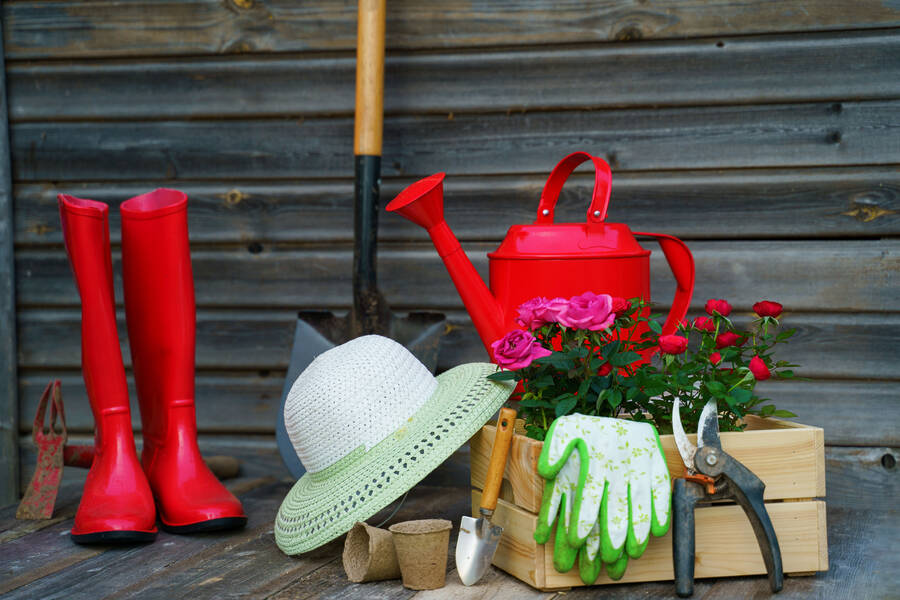 Colorful garden tools Jigsaw Puzzle (Stuff, Tools) | Puzzle Garage