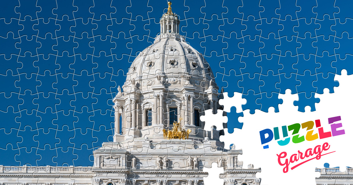 Minnesota State Capitol Jigsaw Puzzle (Countries, USA) | Puzzle Garage