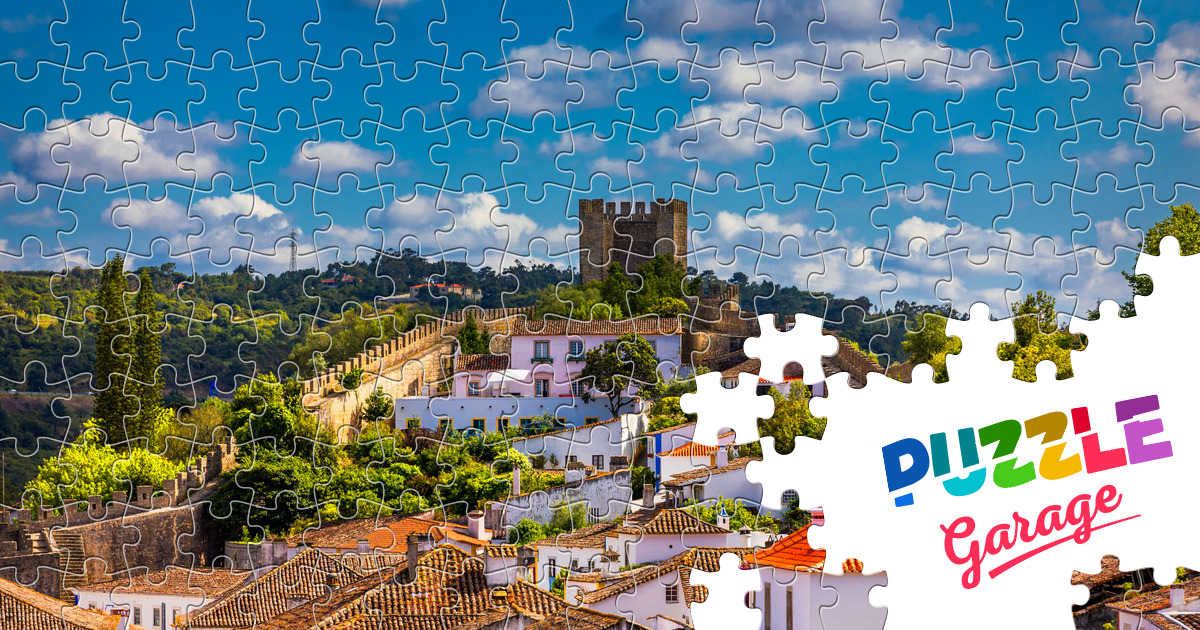 Obidos, Portugal Jigsaw Puzzle (Countries, Portugal) | Puzzle Garage