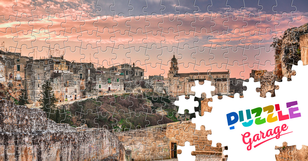 Gravina in Puglia Jigsaw Puzzle (Countries, Italy) | Puzzle Garage