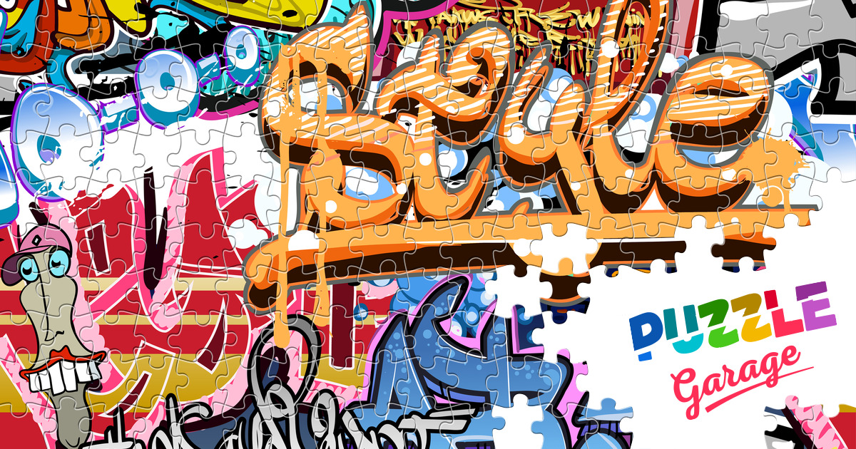 Street graffiti Jigsaw Puzzle (Art, Graffiti) | Puzzle Garage
