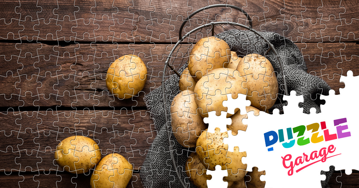 Potato Jigsaw Puzzle (Plants, Vegetables) | Puzzle Garage