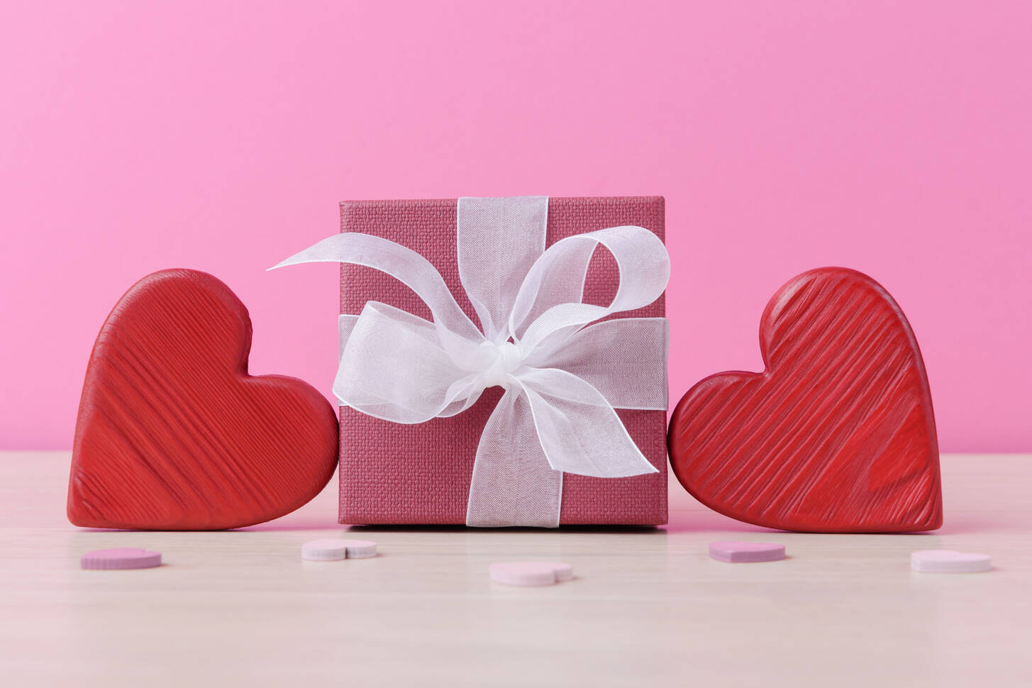 Gift and hearts Jigsaw Puzzle (Holidays, Valentine's Day) | Puzzle Garage
