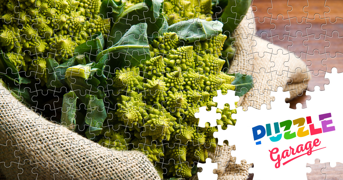 Romanesco cabbage Jigsaw Puzzle (Plants, Vegetables) | Puzzle Garage