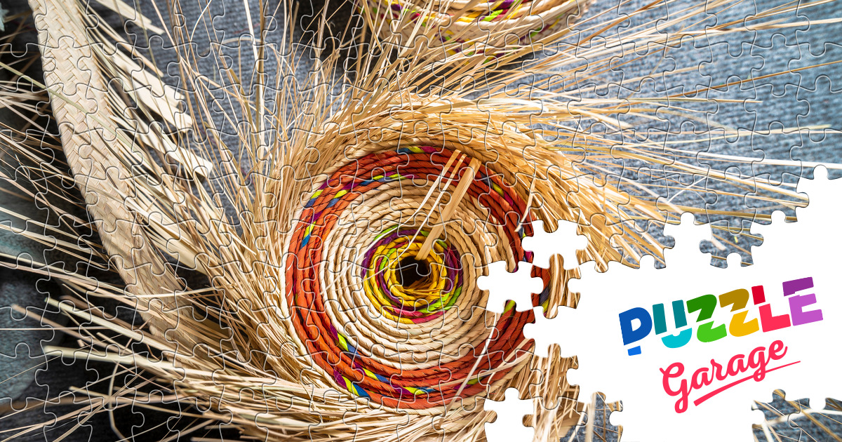 Straw weaving Jigsaw Puzzle (Home, Needlework) | Puzzle Garage
