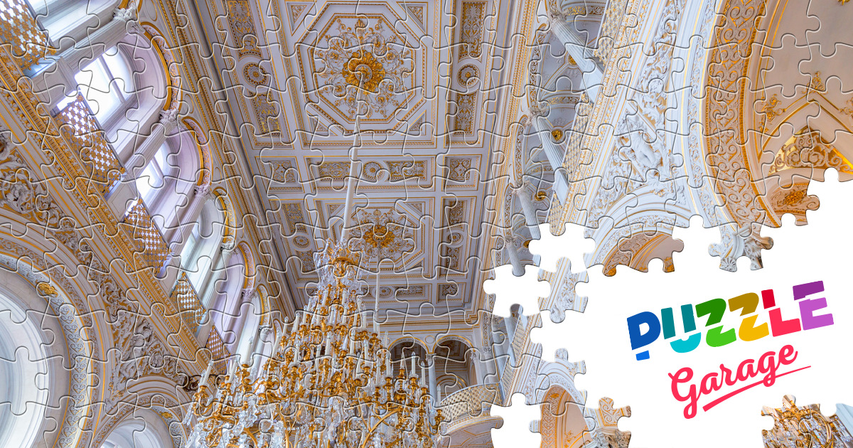 Library at Christiansborg Palace Jigsaw Puzzle (Countries, Denmark ...