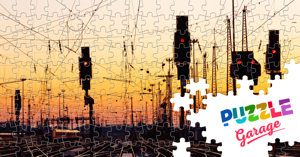 Railways Jigsaw Puzzle (Technics, Trains) | Puzzle Garage