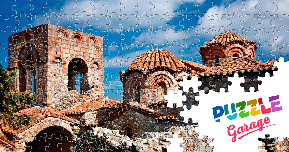 Church of Hagia Sophia in Mystra Jigsaw Puzzle (Countries, Greece ...