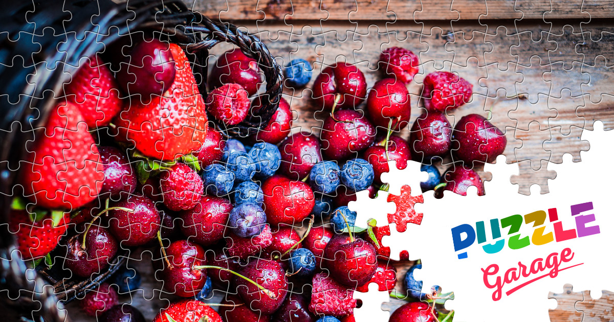 Different berries on the table Jigsaw Puzzle (Plants, Berries) | Puzzle ...