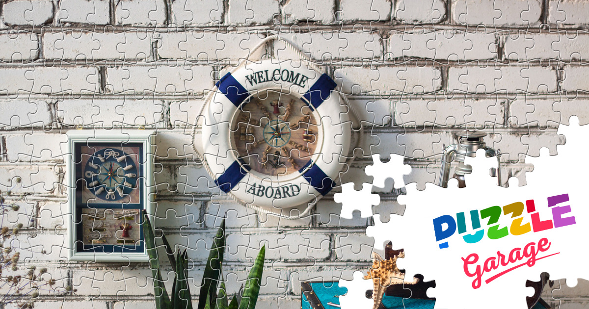 Nautical style interior Jigsaw Puzzle (Home, Interiors) | Puzzle Garage