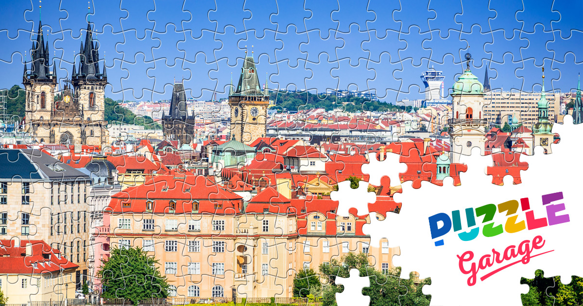 Architecture of the Old Town Pier, Prague Jigsaw Puzzle (Countries ...