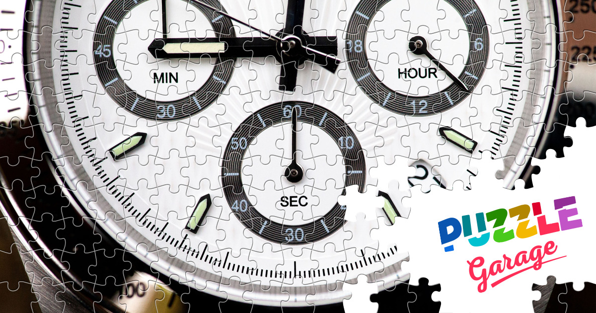 Watch face Jigsaw Puzzle (Stuff, Watches) | Puzzle Garage