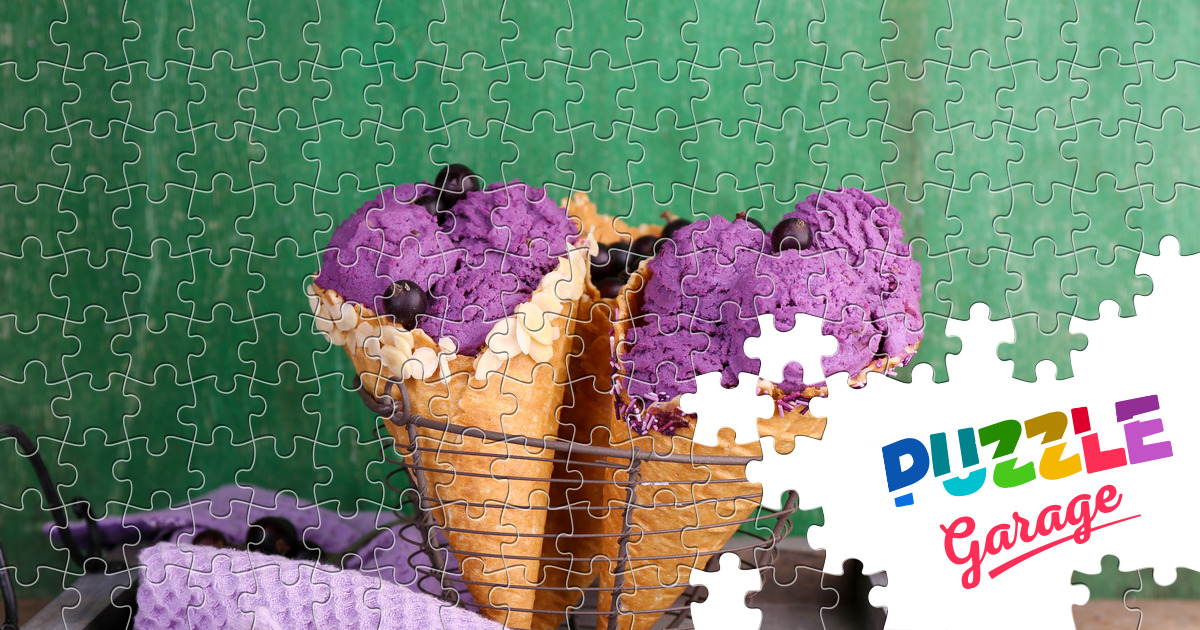 Currant ice cream Jigsaw Puzzle (Home, Food) | Puzzle Garage