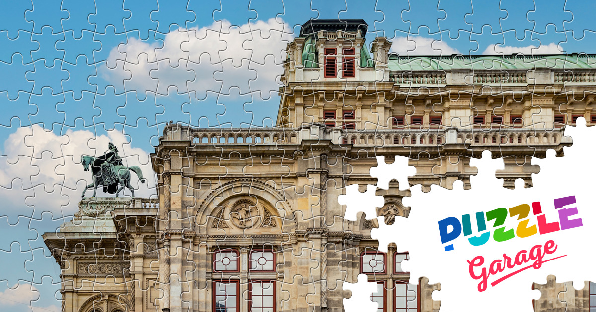 View of the Vienna State Opera Jigsaw Puzzle (Countries, Austria ...