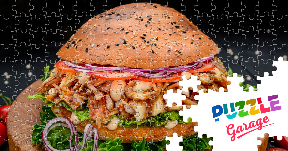 Big sandwich Jigsaw Puzzle (Home, Food) | Puzzle Garage