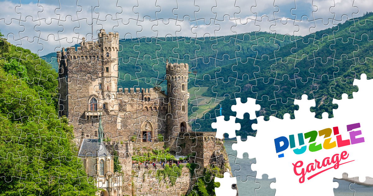 Rheinstein Castle Jigsaw Puzzle (Countries, Germany) | Puzzle Garage