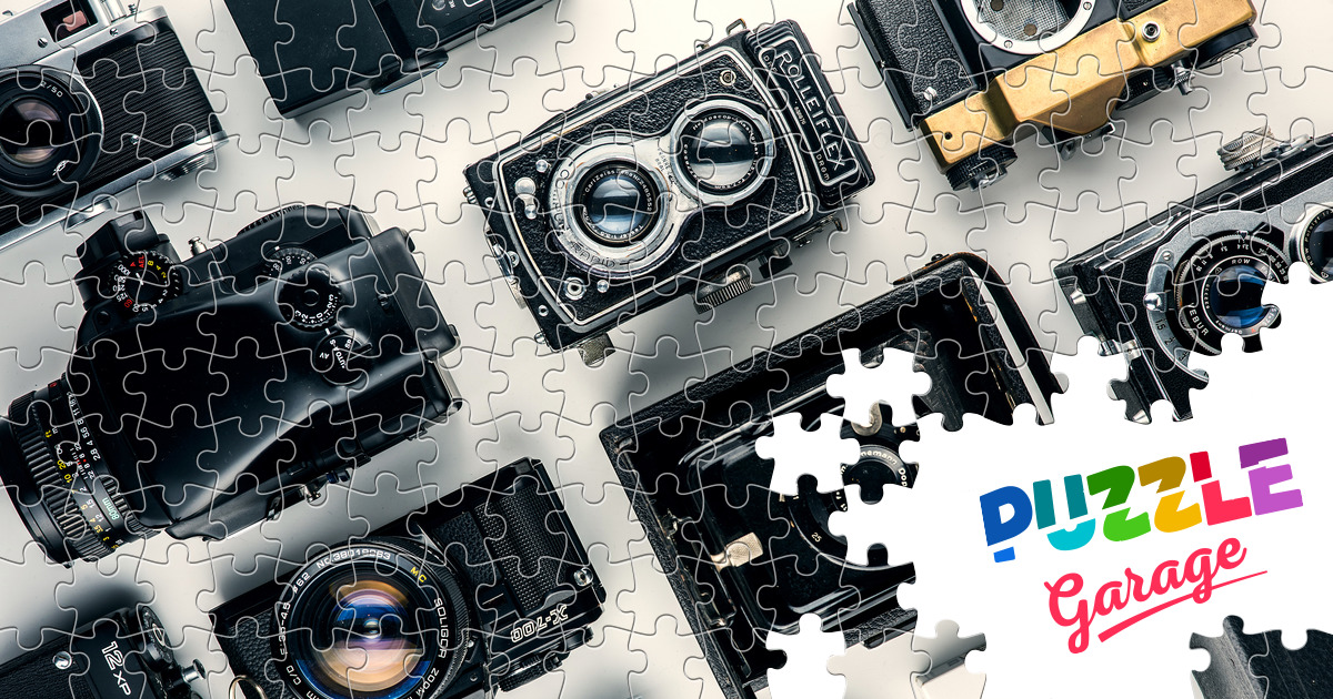 Film cameras Jigsaw Puzzle (Stuff, Foto cameras) | Puzzle Garage