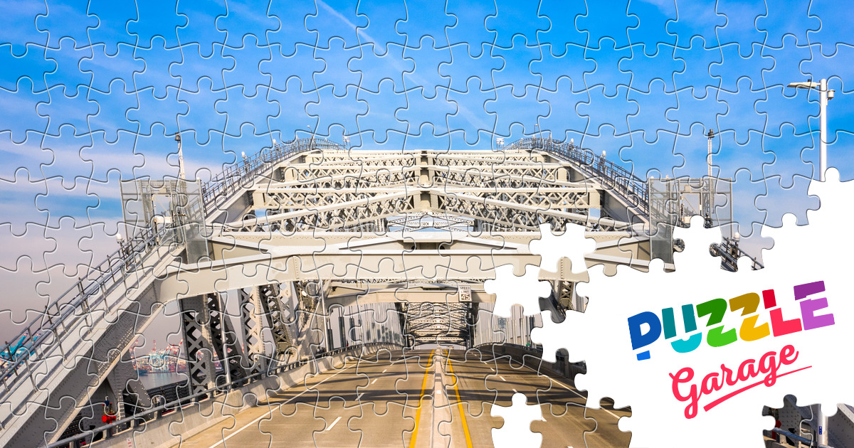 Bayonne Bridge Jigsaw Puzzle (Architecture, Bridges) | Puzzle Garage