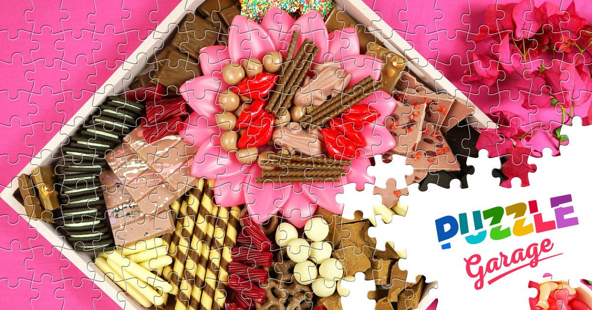 Sweets in a box Jigsaw Puzzle (Home, Food) | Puzzle Garage