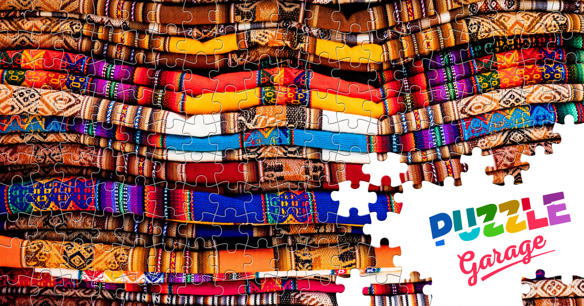 Andean textile Jigsaw Puzzle (Home, Needlework) | Puzzle Garage