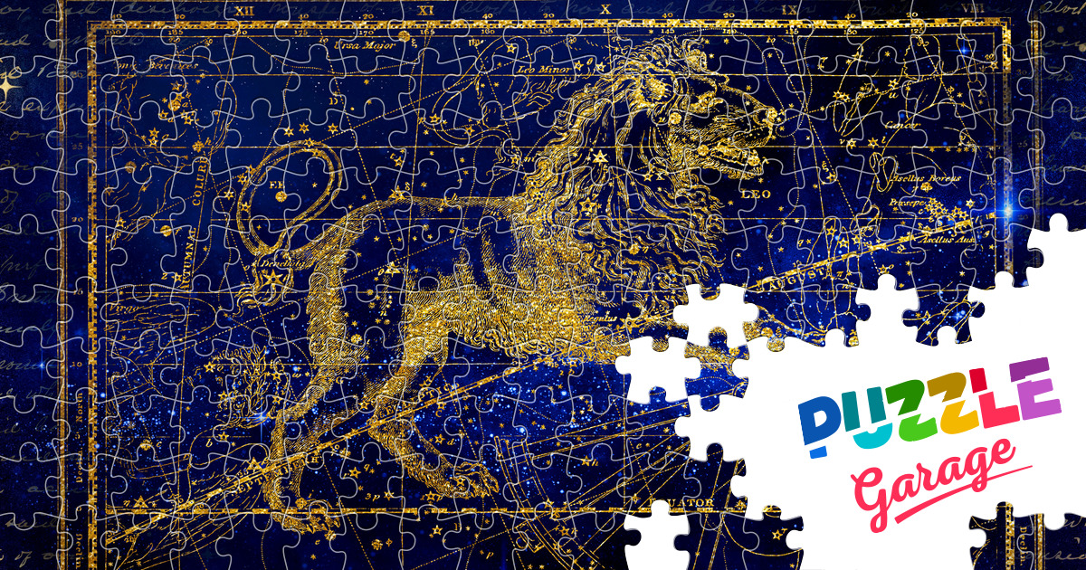 Leo zodiac sign Jigsaw Puzzle (Space, Astronomy) | Puzzle Garage