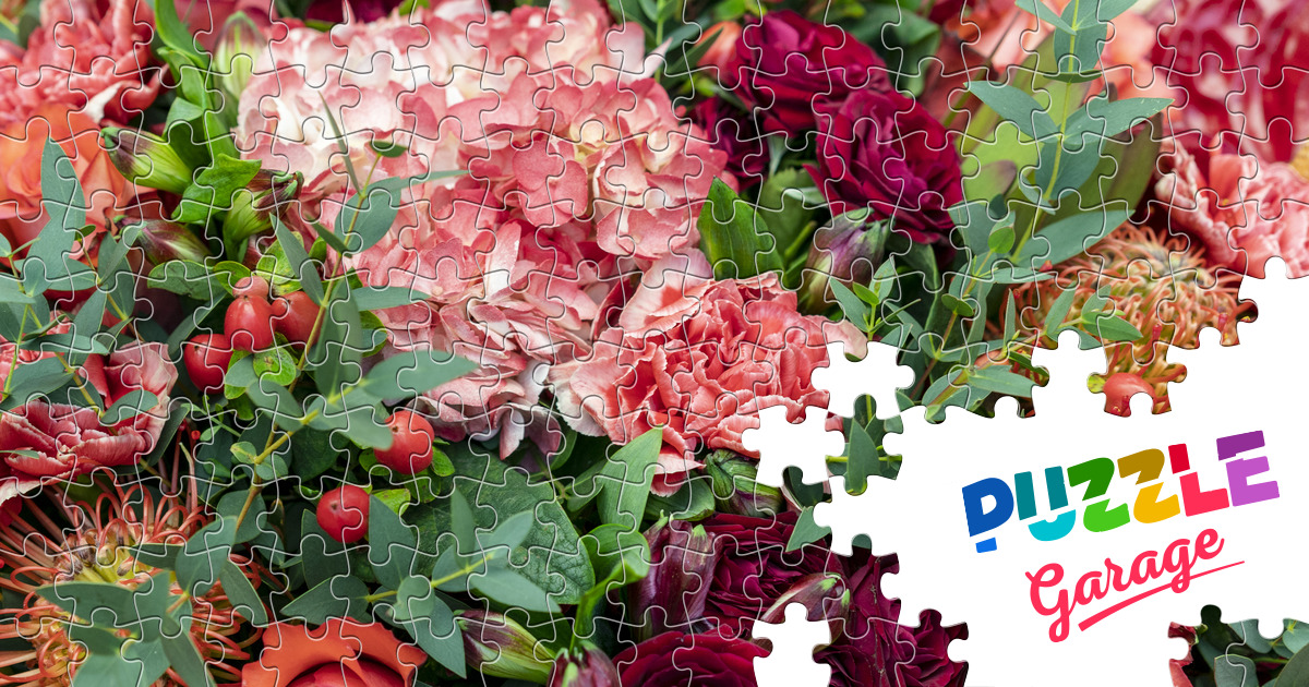 Bright flowers close up Jigsaw Puzzle (Plants, Flowers) | Puzzle Garage
