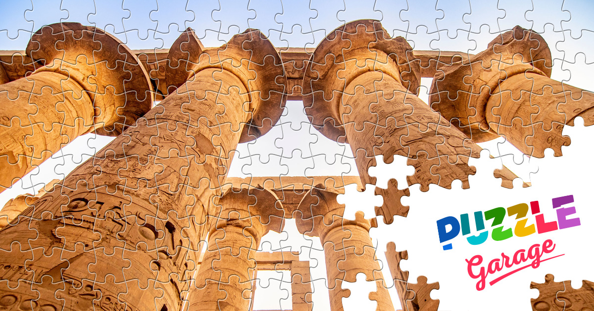 Karnak temple Jigsaw Puzzle (Countries, Egypt) | Puzzle Garage