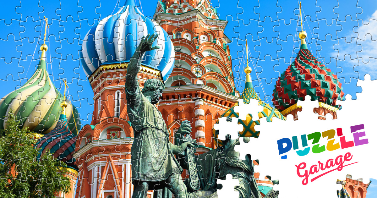 Monument to Minin and Pozharsky Jigsaw Puzzle (Countries, Russia ...