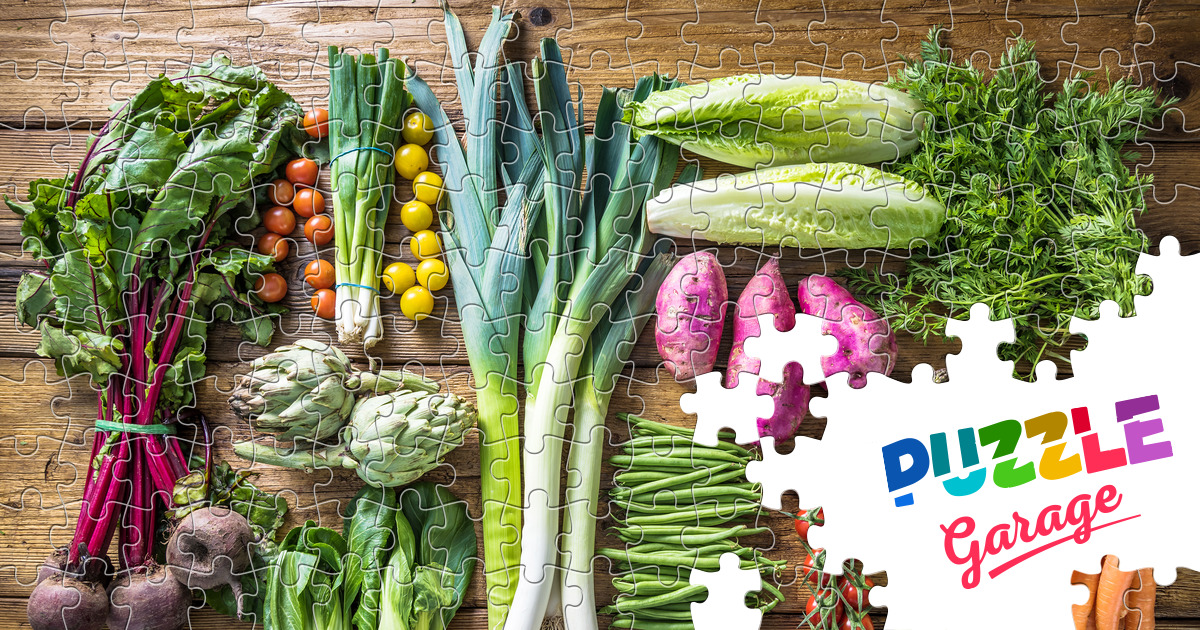 Fresh vegetables Jigsaw Puzzle (Plants, Vegetables) | Puzzle Garage