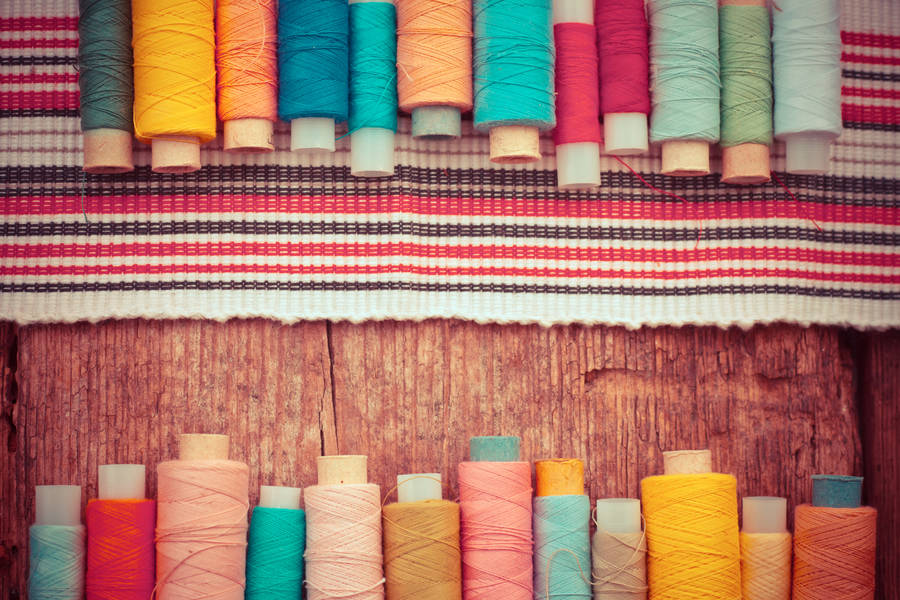 Colorful threads Jigsaw Puzzle (Home, Needlework) | Puzzle Garage