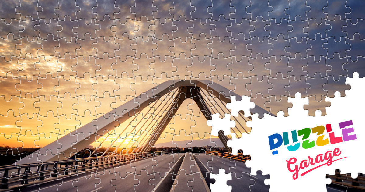 Nelson Mandela Bridge, Spain Jigsaw Puzzle (Countries, Spain) | Puzzle ...