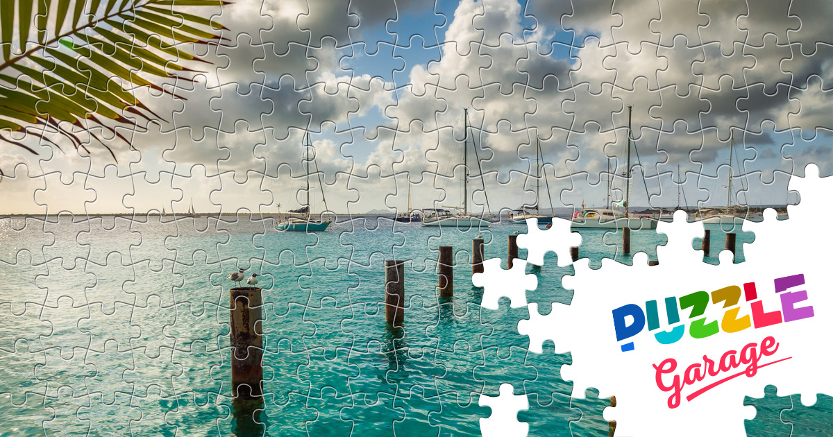 Caribbean Sea Jigsaw Puzzle (Nature, Seas and Oceans) | Puzzle Garage