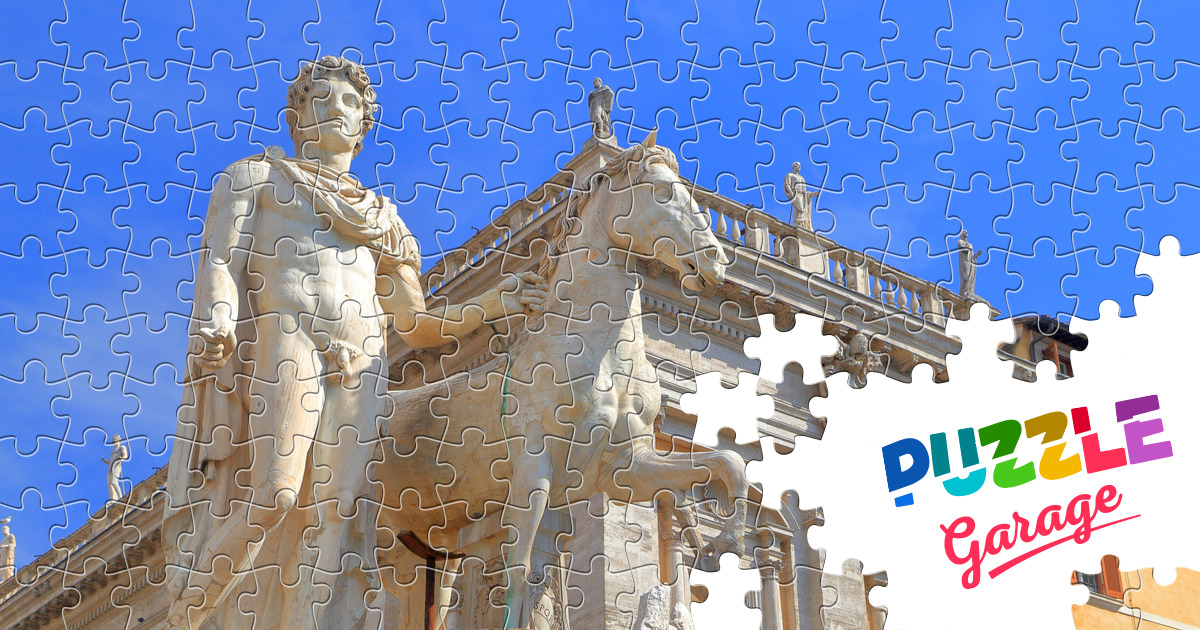 Statue of Pollux in Rome Jigsaw Puzzle (Countries, Italy) | Puzzle Garage
