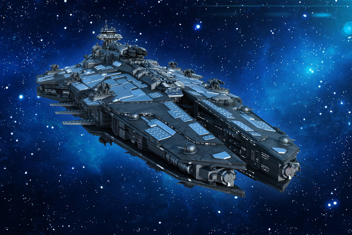 Spaceship in the universe Jigsaw Puzzle (Space, Cosmonautics) | Puzzle ...