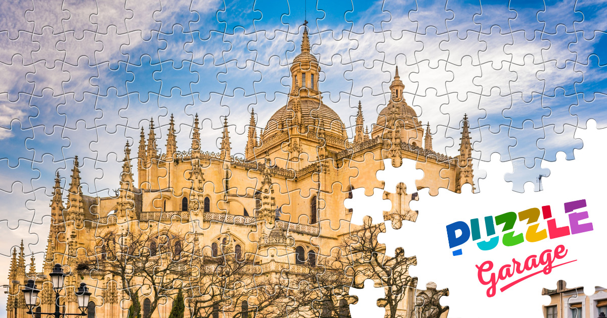 Segovia Cathedral Jigsaw Puzzle (Countries, Spain) | Puzzle Garage