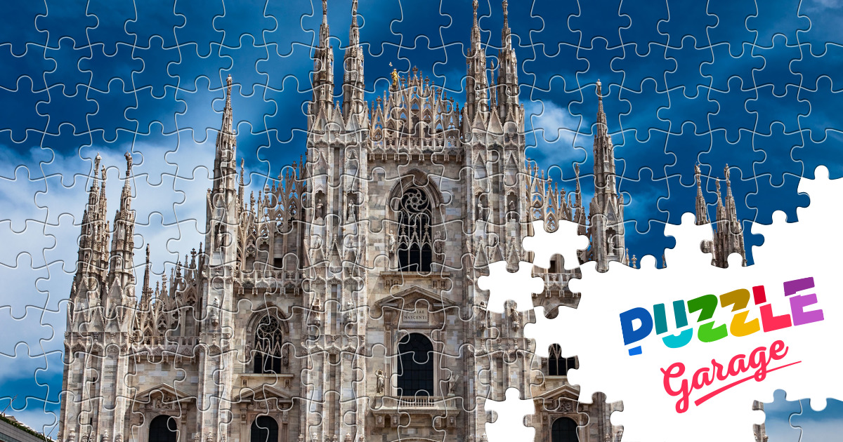 Milan cathedral Jigsaw Puzzle (Countries, Italy) | Puzzle Garage