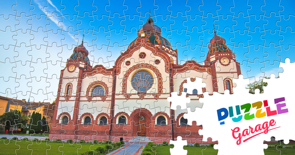 Synagogue of Subotica Jigsaw Puzzle (Countries, Serbia) | Puzzle Garage