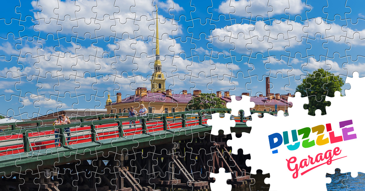 Ioannovsky bridge Jigsaw Puzzle (Countries, Russia) | Puzzle Garage