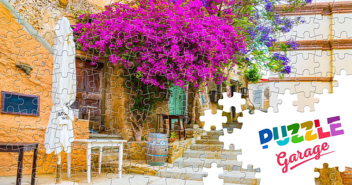 Streets of Capoliveri Jigsaw Puzzle (Countries, Italy) | Puzzle Garage