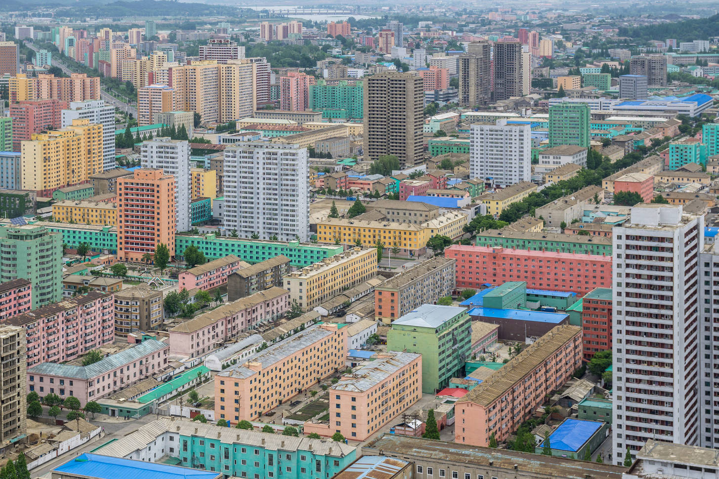 Pyongyang city architecture Jigsaw Puzzle (Countries, North Korea ...