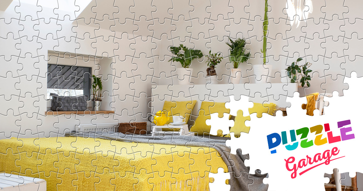 Cozy bedroom Jigsaw Puzzle (Home, Interiors) | Puzzle Garage