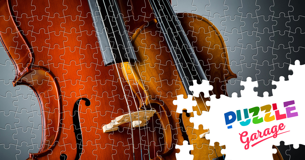 Cello and violin Jigsaw Puzzle (Stuff, Tools) | Puzzle Garage
