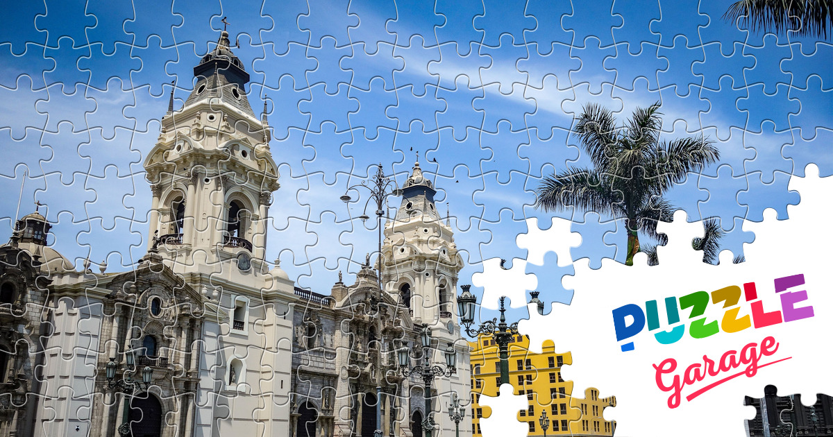 Cathedral of Lima and Plaza Mayor Jigsaw Puzzle (Countries, Peru ...