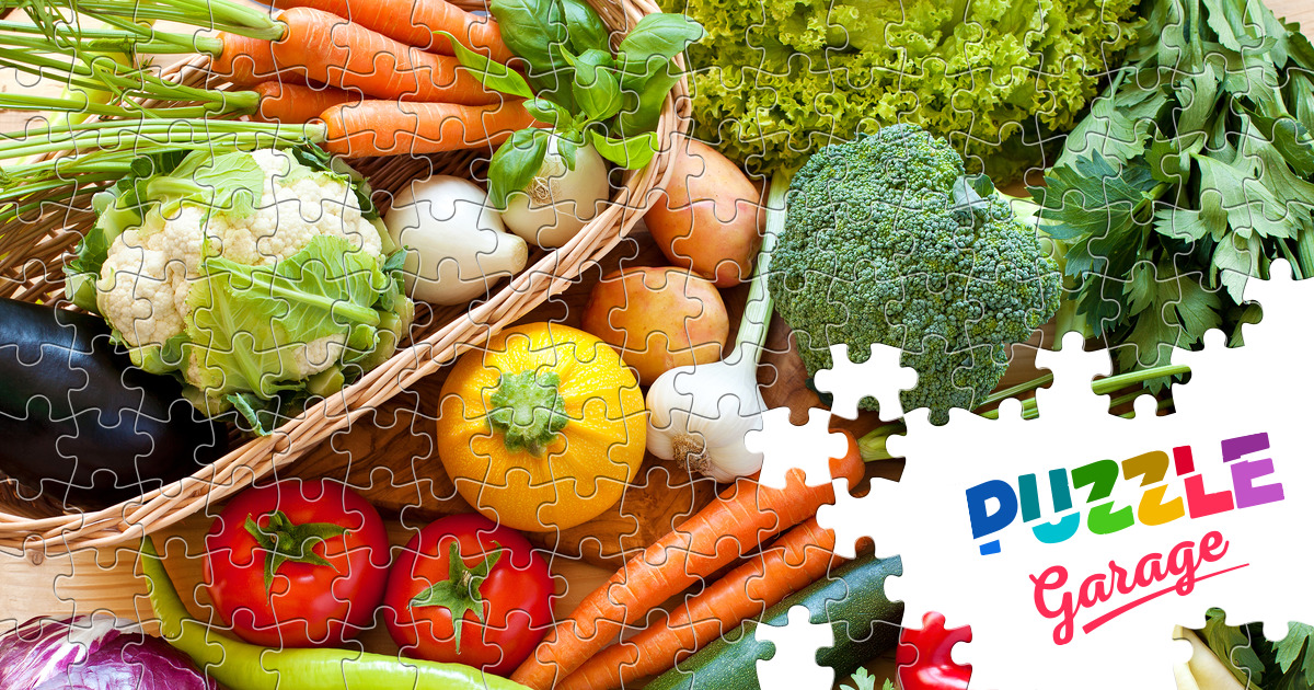 Raw vegetables Jigsaw Puzzle (Plants, Vegetables) | Puzzle Garage