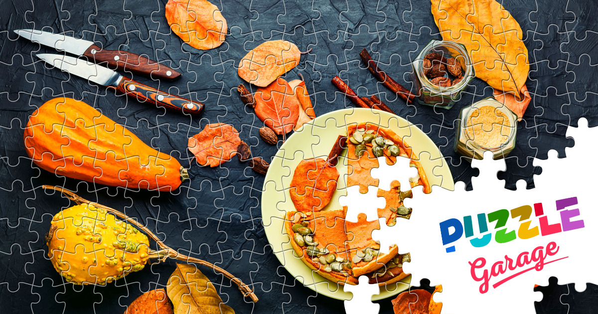 Pumpkin pie Jigsaw Puzzle (Home, Food) | Puzzle Garage