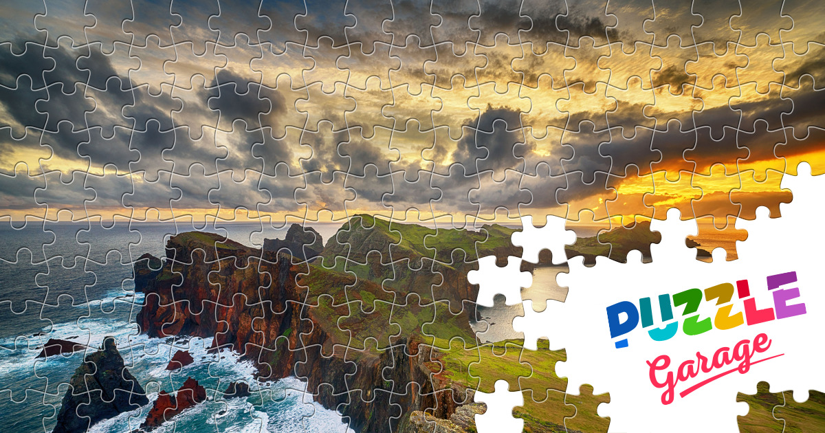 Madeira coast Jigsaw Puzzle (Countries, Portugal) | Puzzle Garage