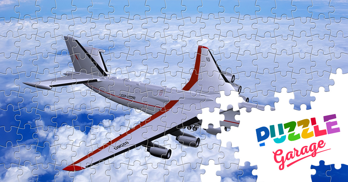 Reactive plane Jigsaw Puzzle (Technics, Aviation) | Puzzle Garage