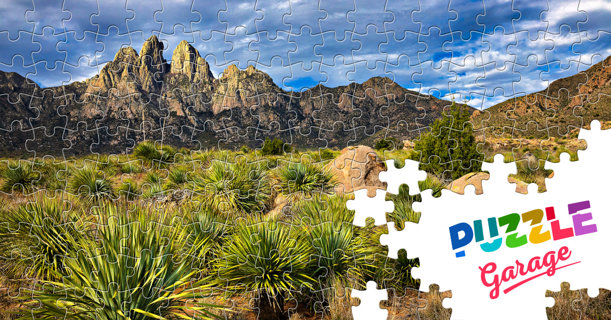 Organ Mountains, New Mexico Jigsaw Puzzle (Countries, USA) | Puzzle Garage