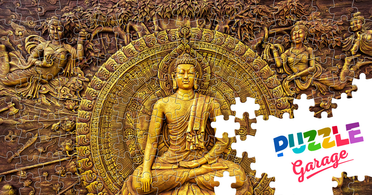Buddha ornament Jigsaw Puzzle (Countries, Indonesia) | Puzzle Garage