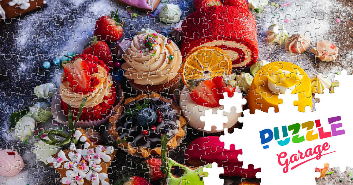 Various cakes Jigsaw Puzzle (Home, Food) | Puzzle Garage